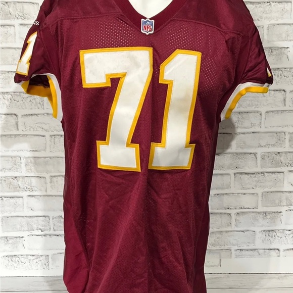 adidas | Shirts | Vintage Authentic Charles Mann Washington Redskins ...
